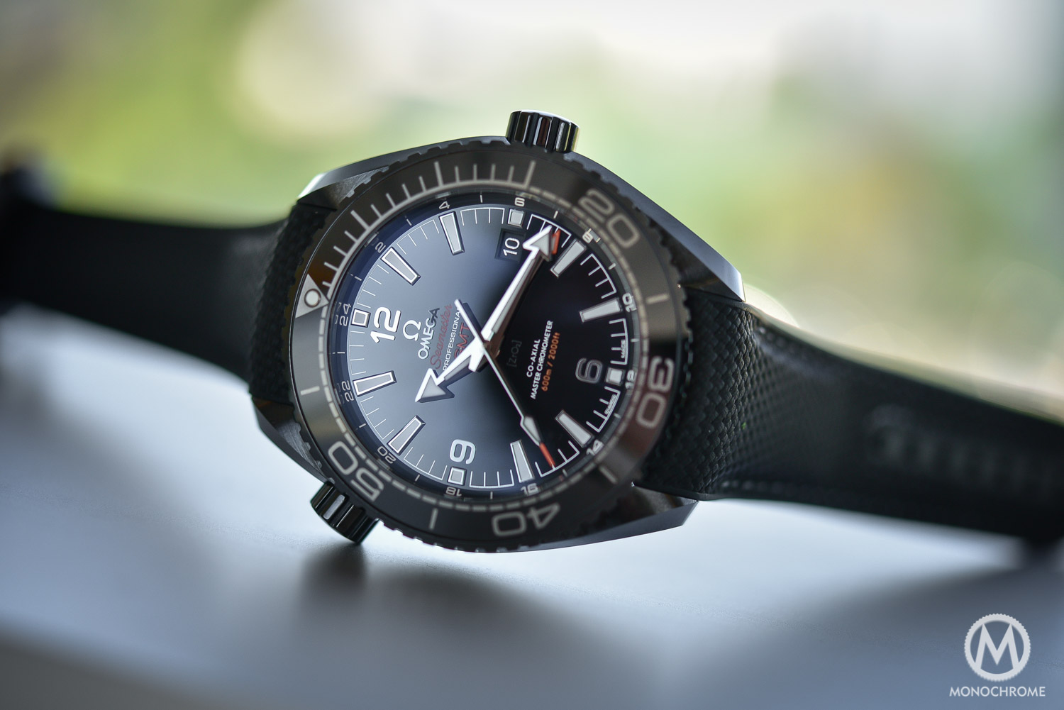 Introducing - Omega Seamaster Planet Ocean Deep Black (Ceramic GMT ...