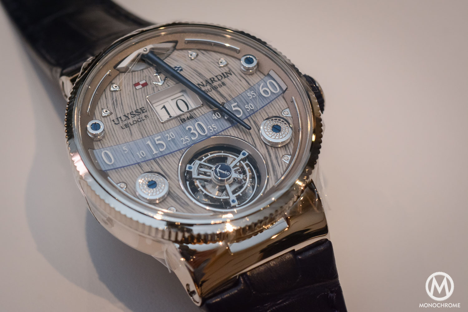 A Closer Look at the Ulysse Nardin Grand Deck Marine Tourbillon (Video ...