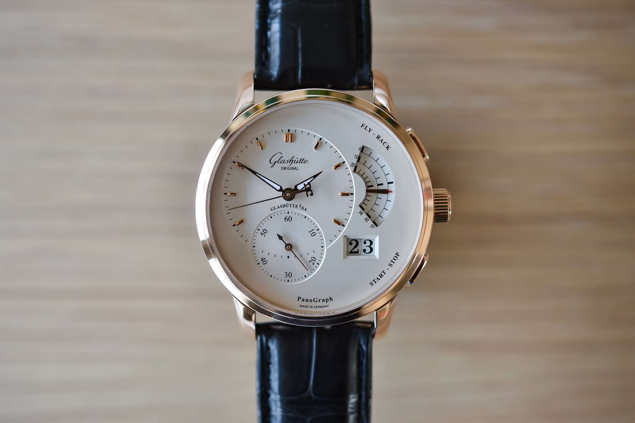 Review - Glashutte Original PanoGraph Fly-Back (Live Pics, Specs, Price)