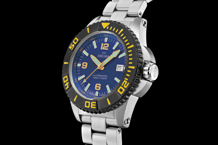 Hands-On: The 5000m-Rated Delma Blue Shark IV Deep-Dive Watch