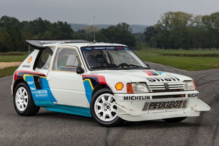 Group B, Group S, and three never-raced prototypes