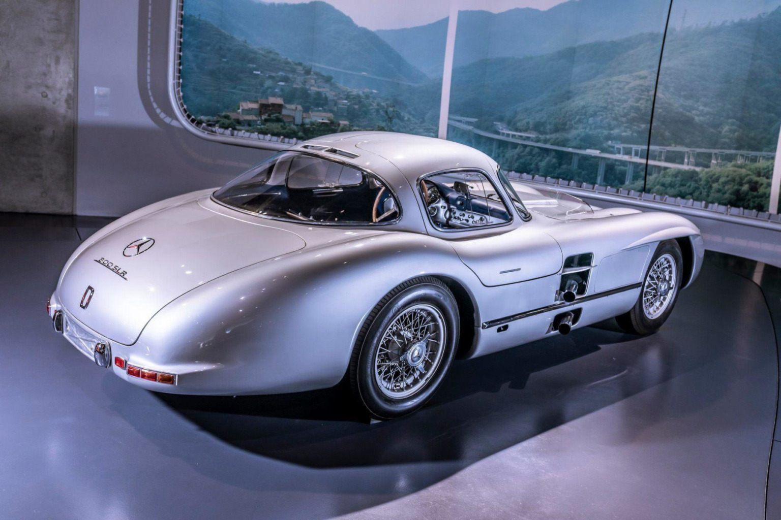 A one-of-two Mercedes-Benz 300 SLR Uhlenhaut Coupe breaks records