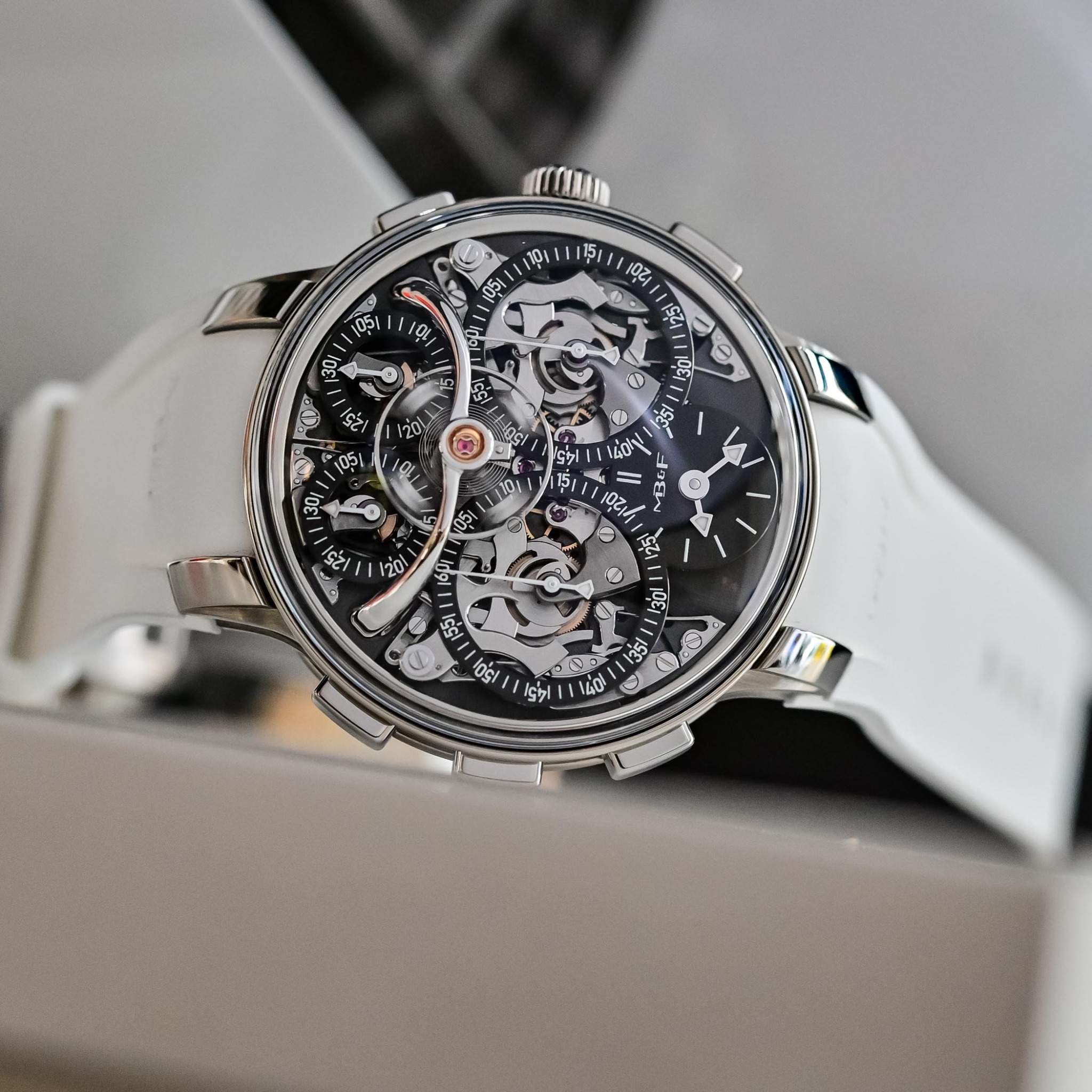 First Look: The Even More Complex MB&F LM Sequential Flyback