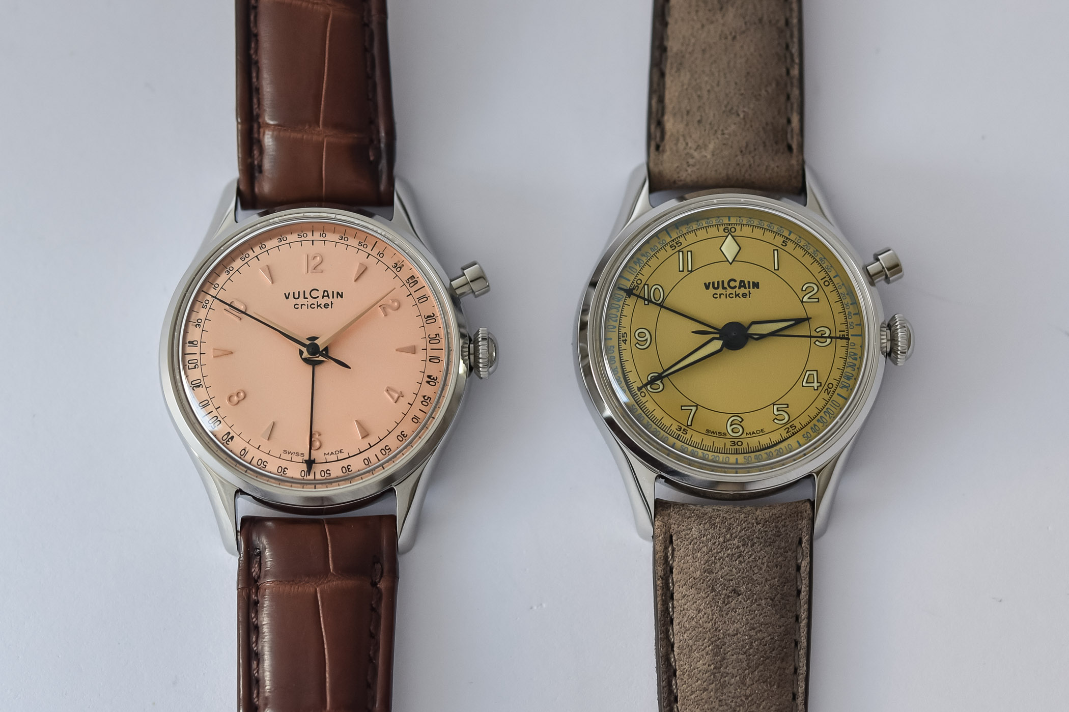 The New Vulcain Cricket Alarm Watch Collection for 2022 (Hands-On)