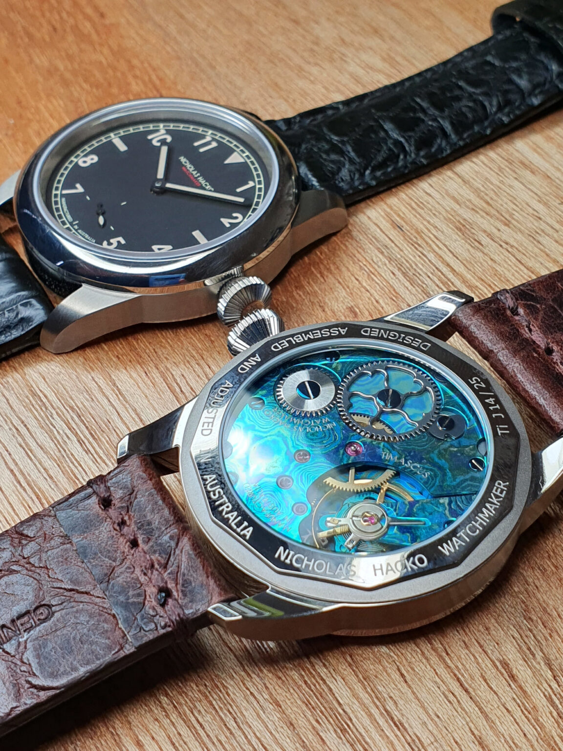 Nicholas and Josh Hacko open up on Australian watchmaking