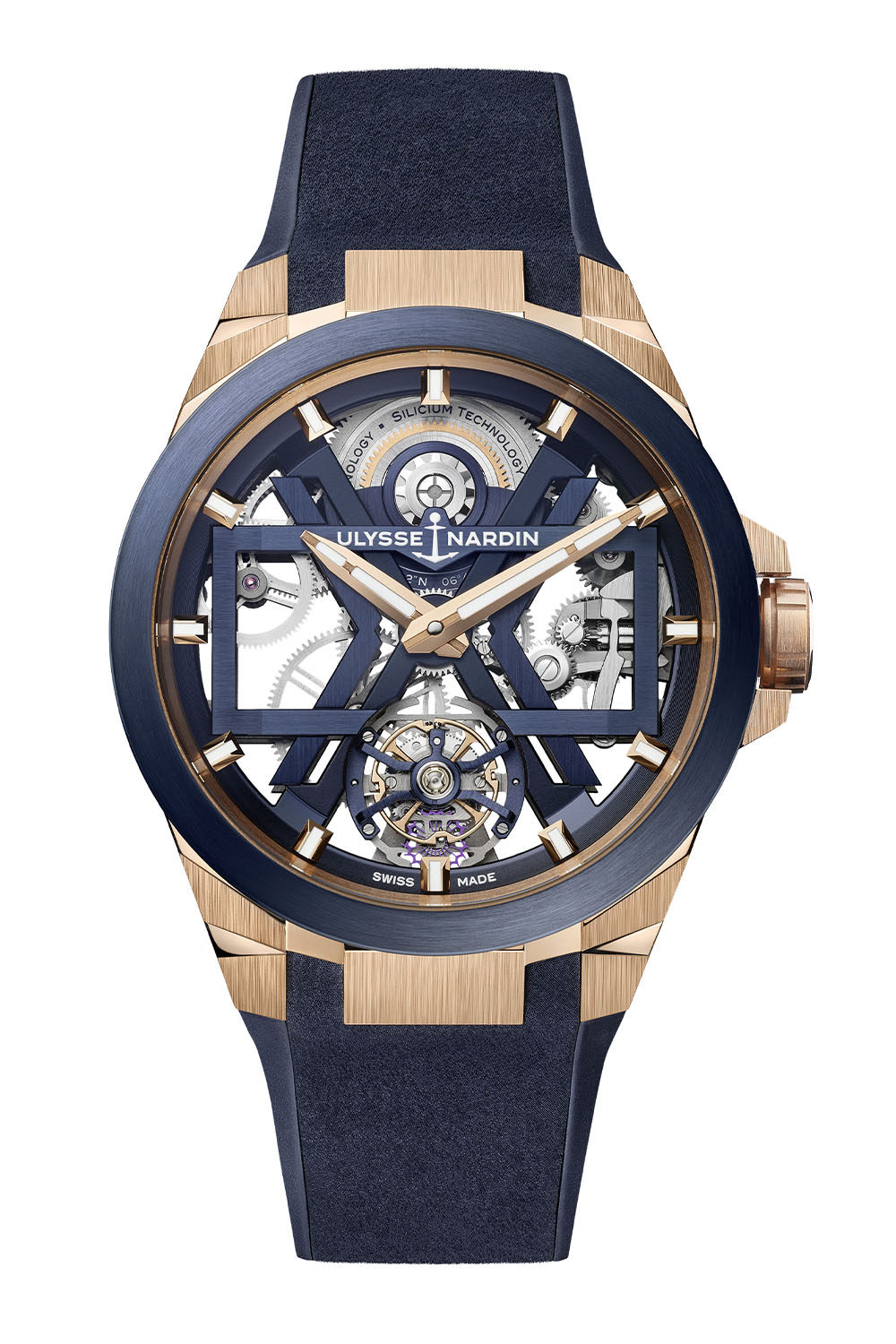 Introducing Ulysse Nardin Blast Tourbillon in Blue and Gold