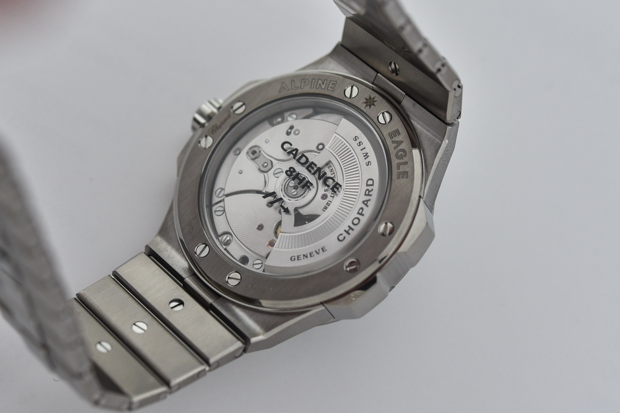 Hands-On: Chopard Alpine Eagle Cadence 8HF Titanium Black Dial