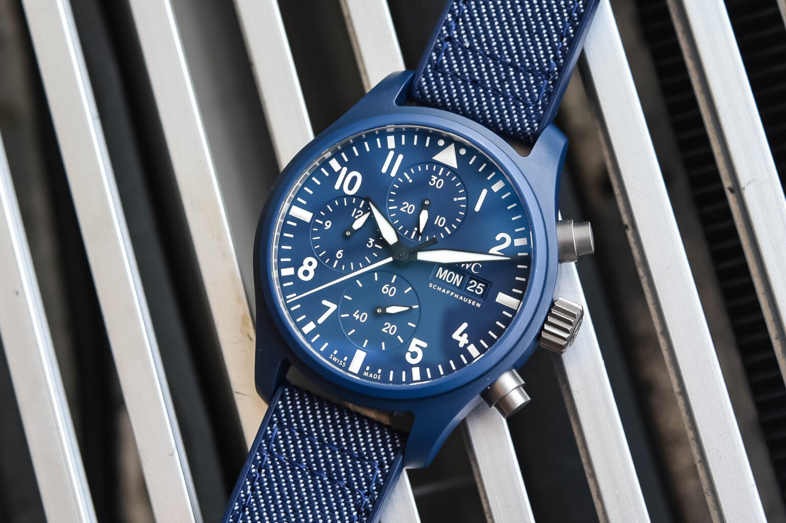 Hands-On: The New IWC Pilot Chronograph 41 TOP GUN Black and Oceana