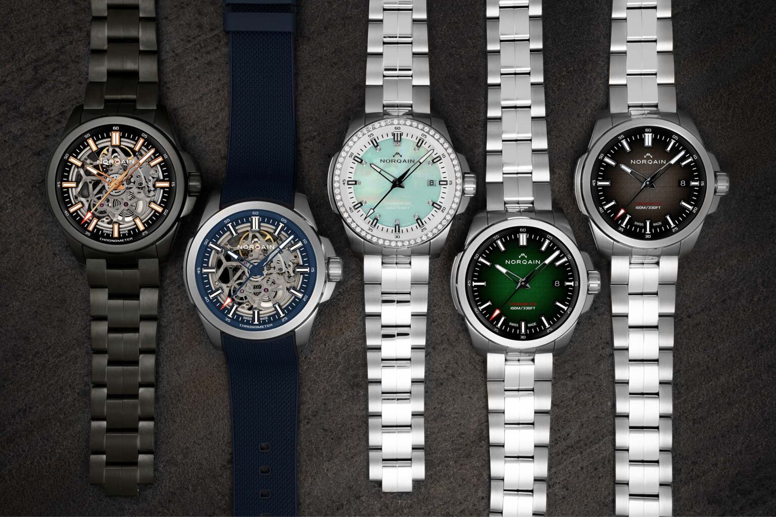 Introducing 5 New Norqain Independence Models For Brand's 5th Anniversary
