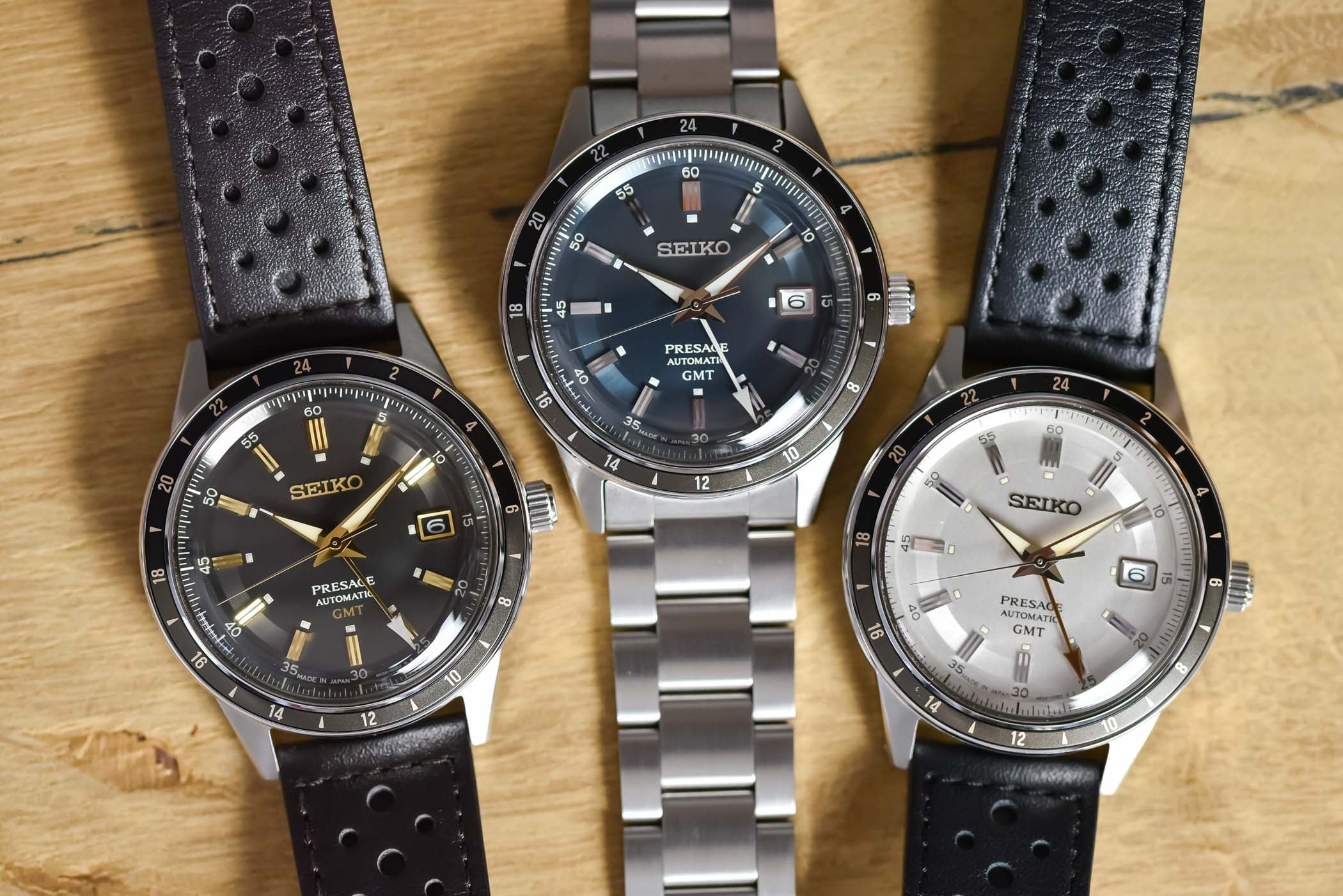 Introducing The Seiko Presage Style 60’s GMT SSK009, SSK011 & SSK013 ...