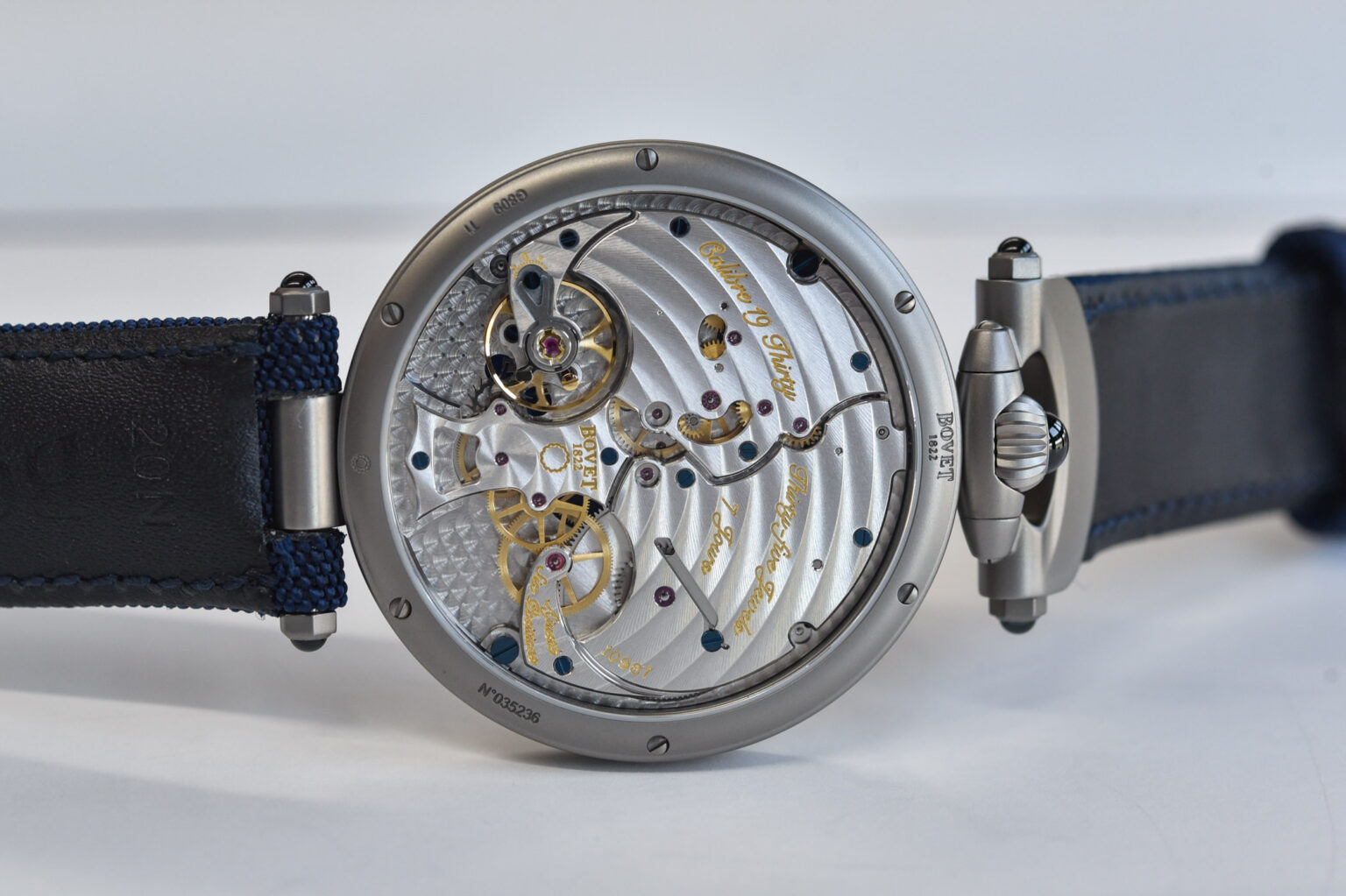 Introducing The Bovet 19Thirty Blue Meteorite & Titanium (Live Pics ...