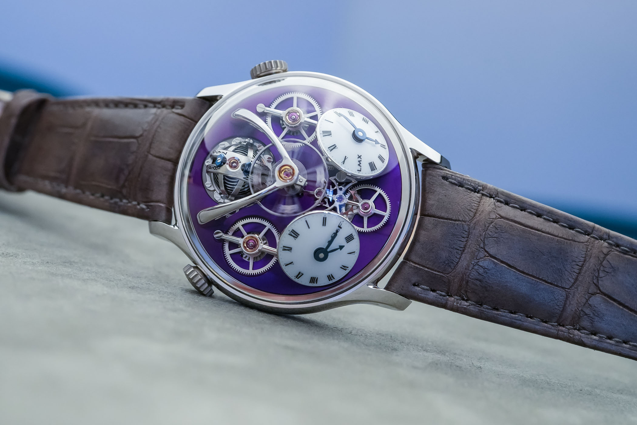 Introducing The M&F LMX "Deep Purple" Paris Edition For Chronopasssion ...