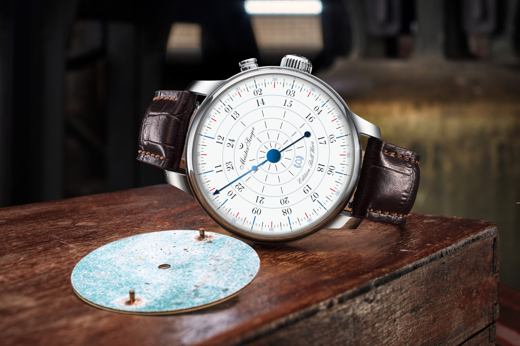 Introducing: The Limited MeisterSinger Bell Hora Enamel Edition