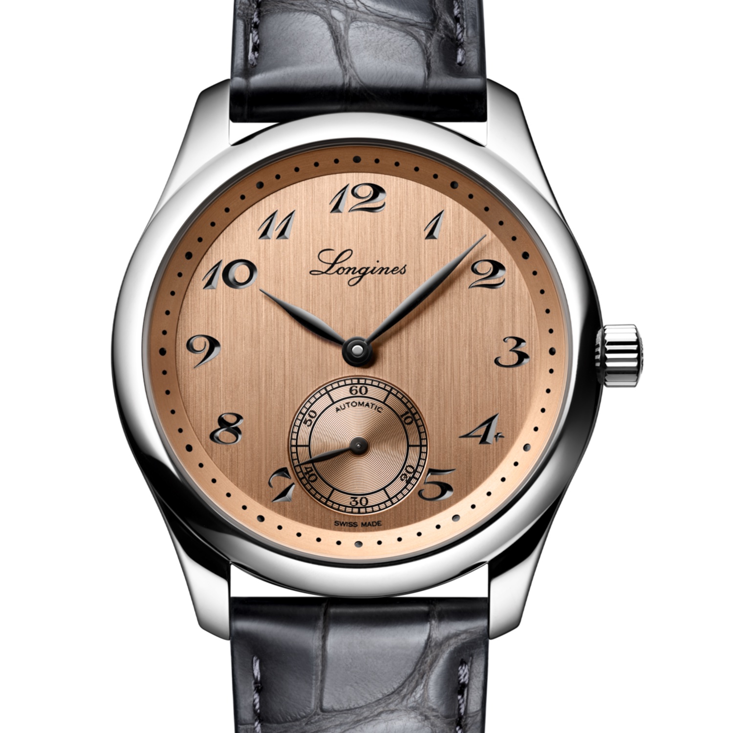 Introducing The Longines Master Small Seconds 38.5mm With Salmon ...