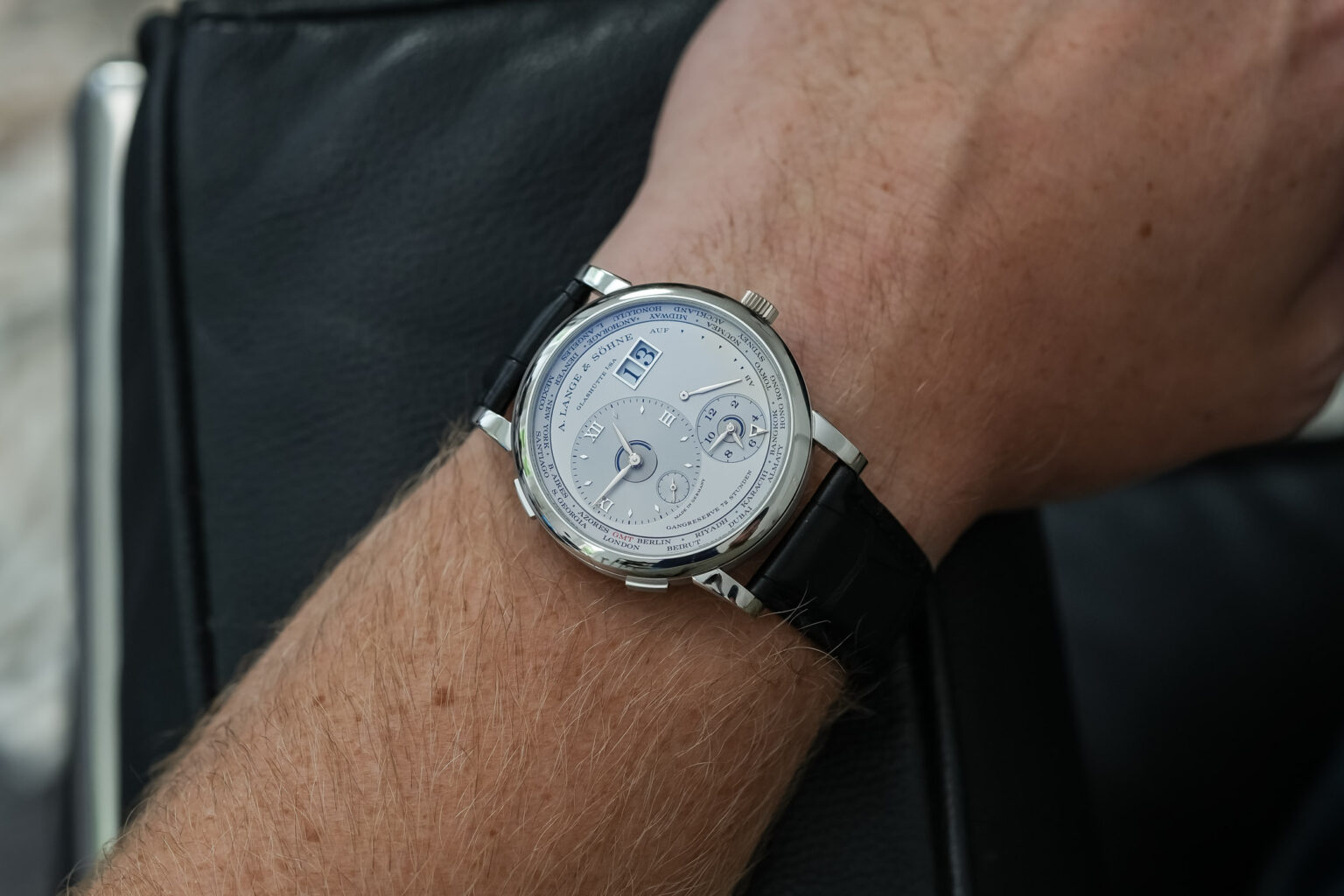 Review: The A. Lange & Söhne Lange 1 Time Zone in Platinum