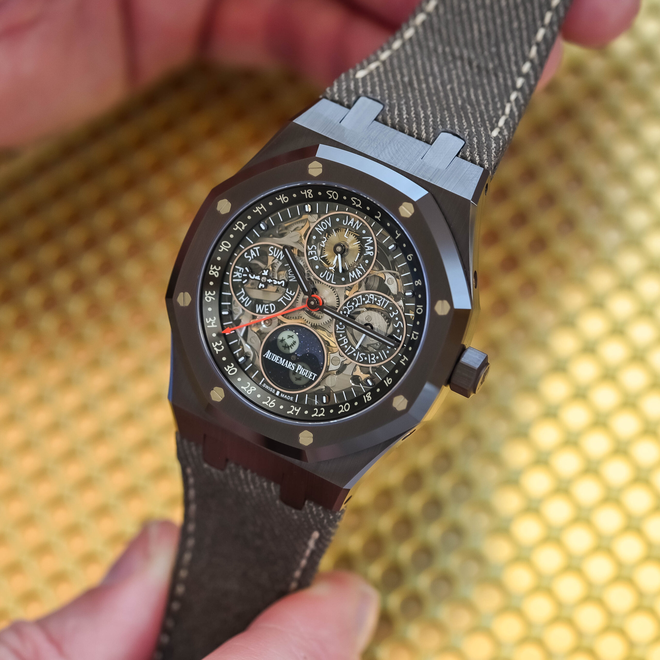 First Look: The Travis Scott x AP Royal Oak Perpetual Calendar ...