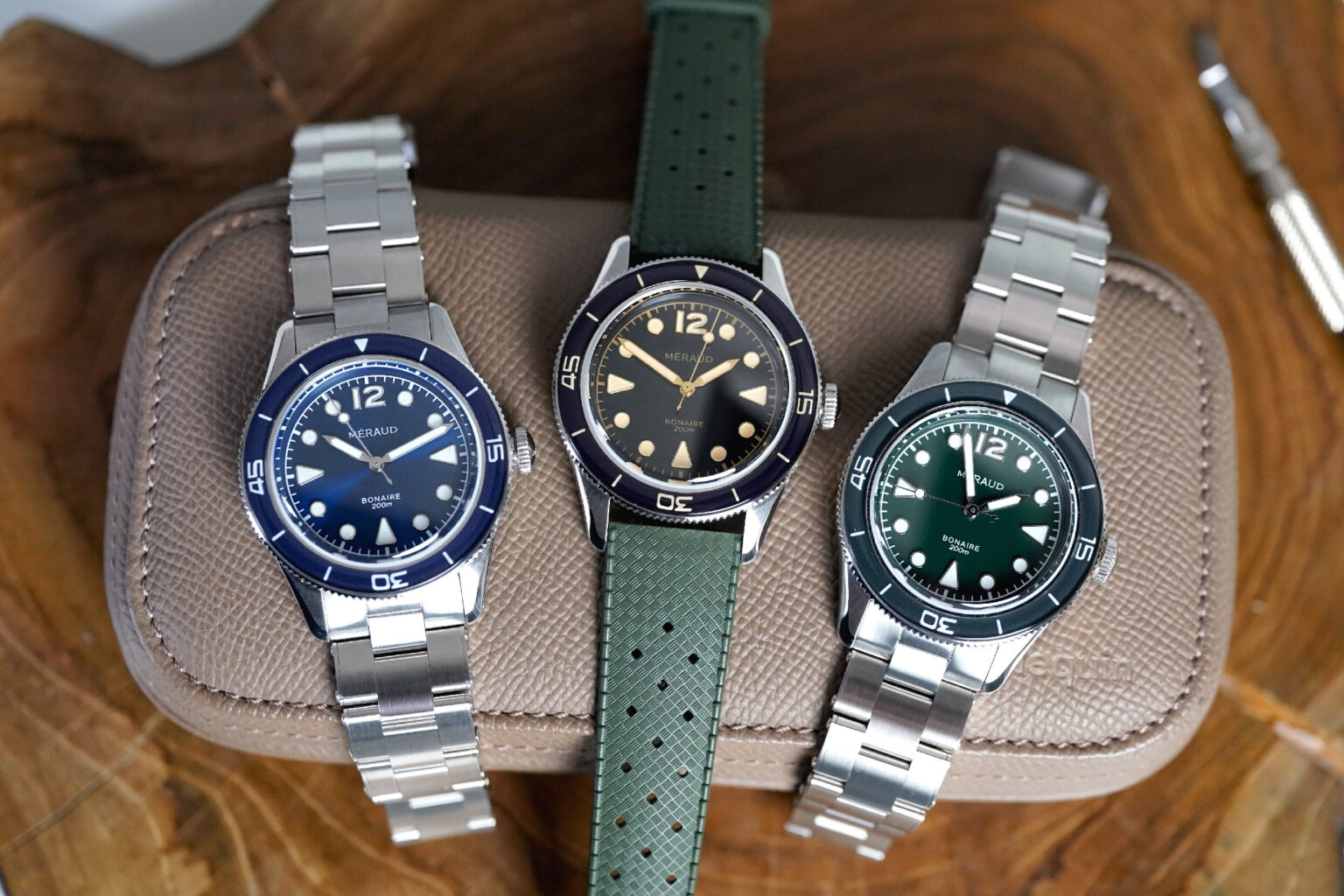 The Retro-Chic Méraud Bonaire Dive Watch Enters The MKII Stage