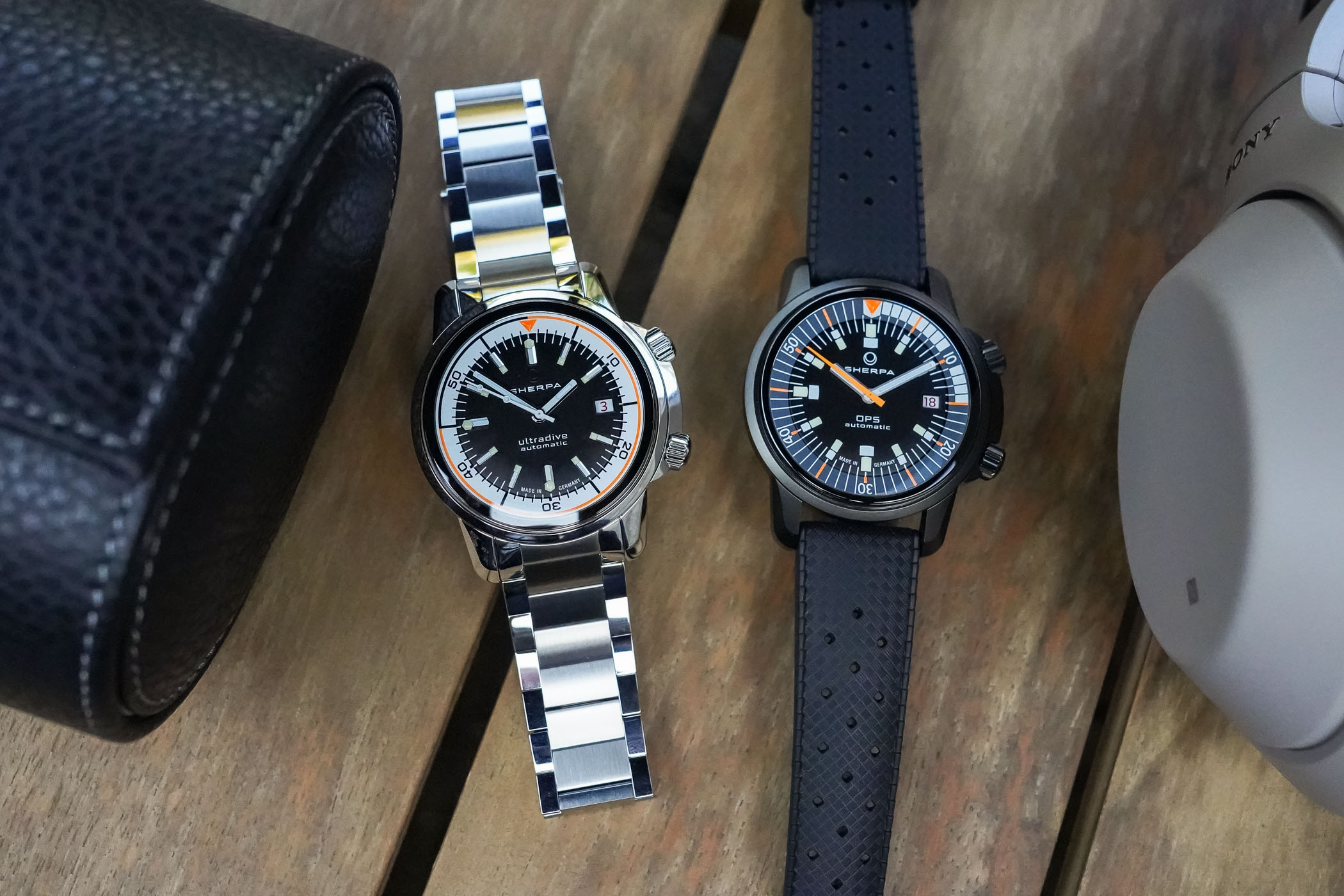 Hands-On: The Sherpa Ultradive & OPS Compressor Dive Watches