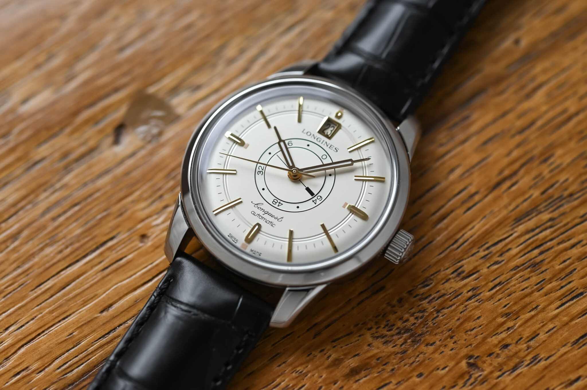 First Look: The Longines Heritage Conquest Central Power Reserve