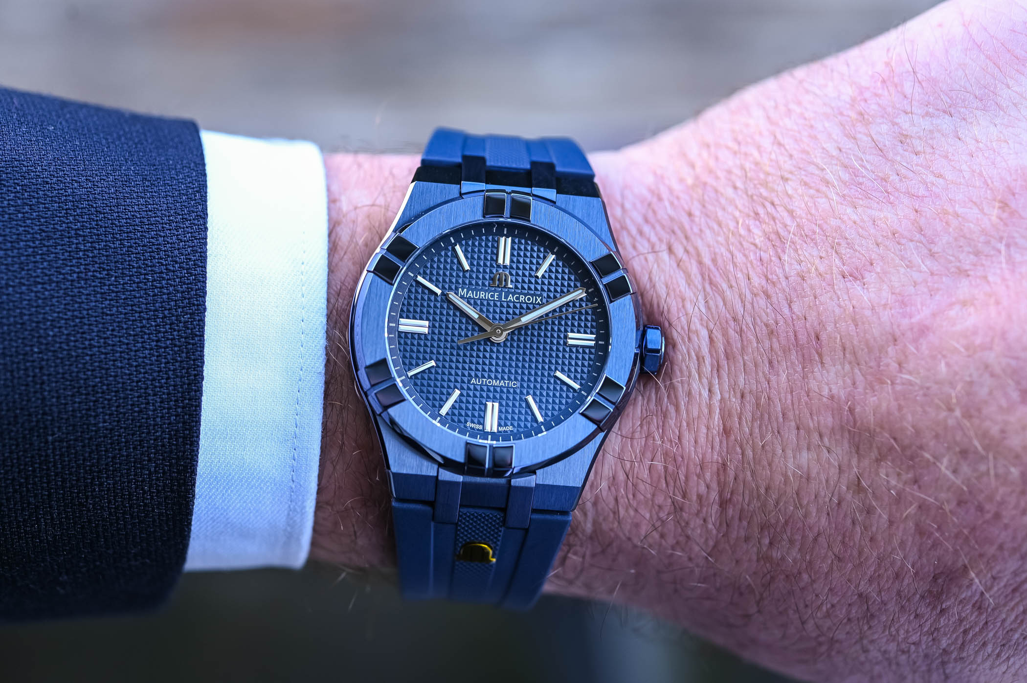 First Look: The Maurice Lacroix Aikon Automatic 39mm Blue PVD
