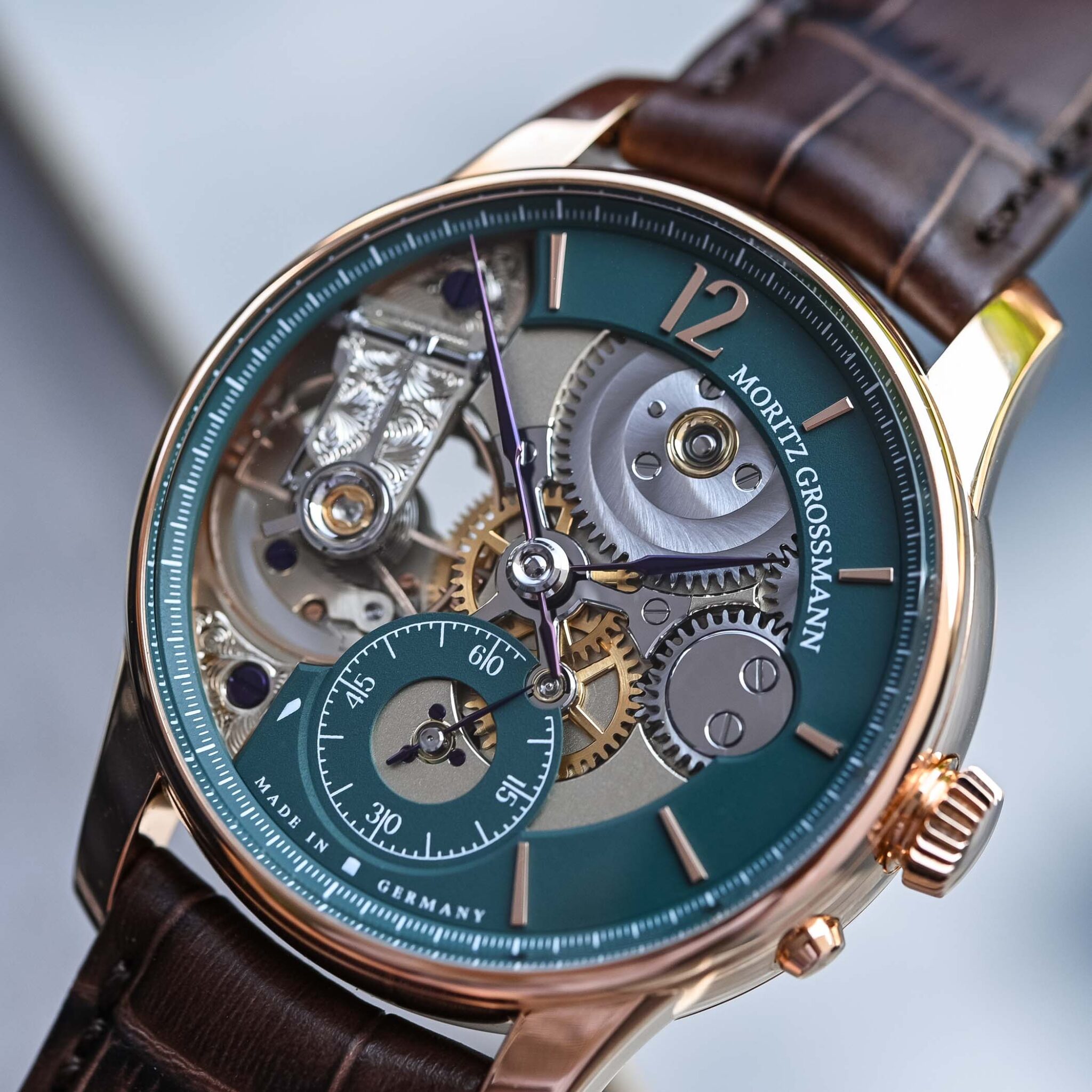 Hands-On: The Fascinating and Technical Moritz Grossmann Backpage Green