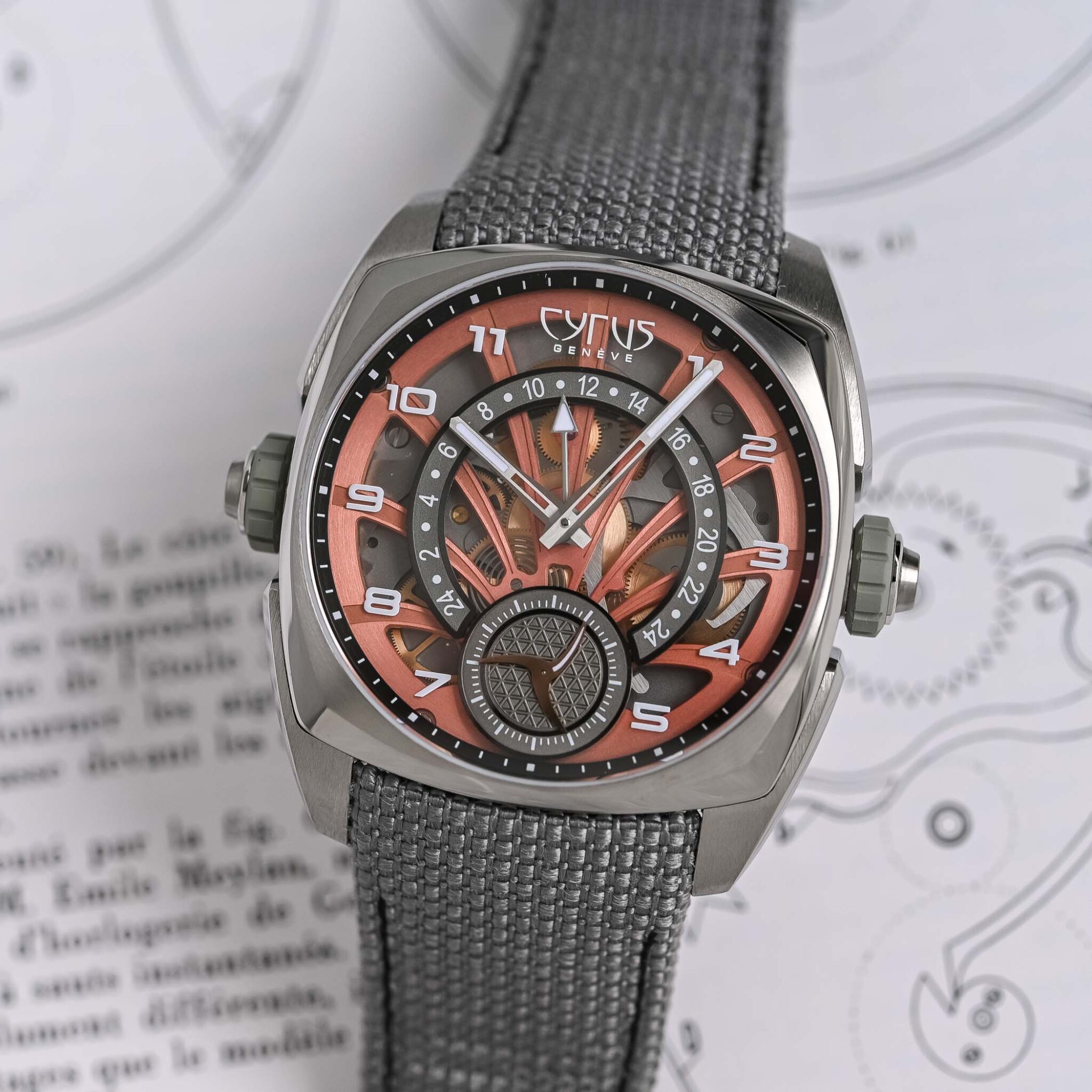 Frist Look: The Cyrus Klepcys GMT Palm Editions for 10TenLabs