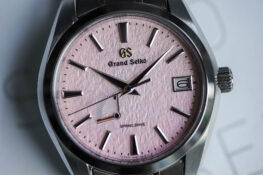 First look: The Grand Seiko Pink Snowflake SBGA497 Spring Drive
