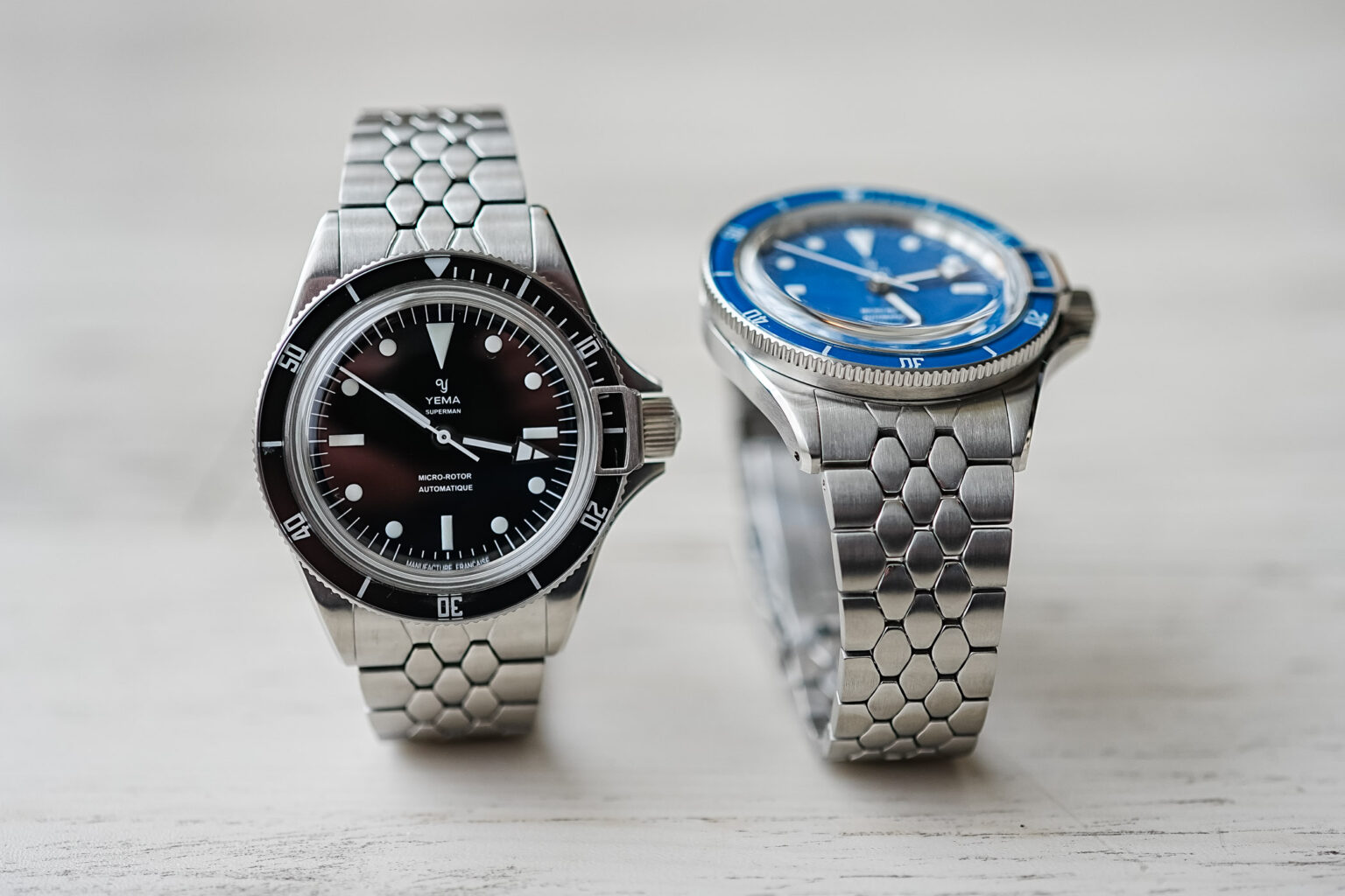 First Look: The Yema Superman Slim CMM.20 with Micro-Rotor Calibre