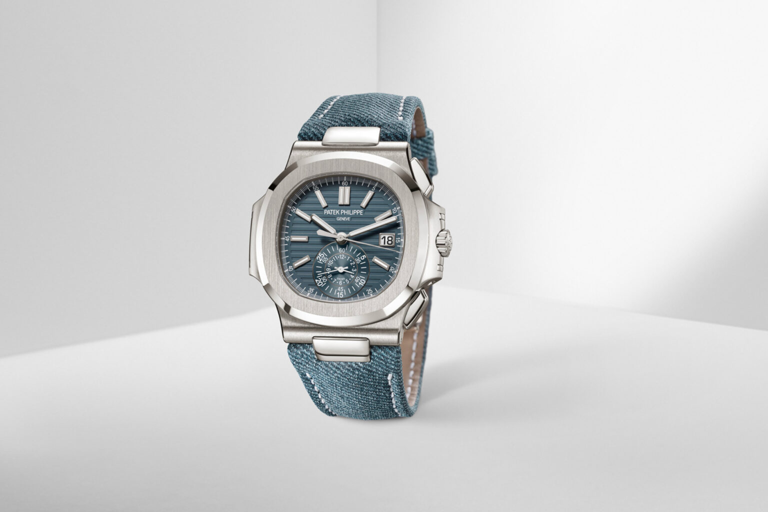 Introducing: The Denim-Toned Patek Philippe Nautilus Chronograph 5980G