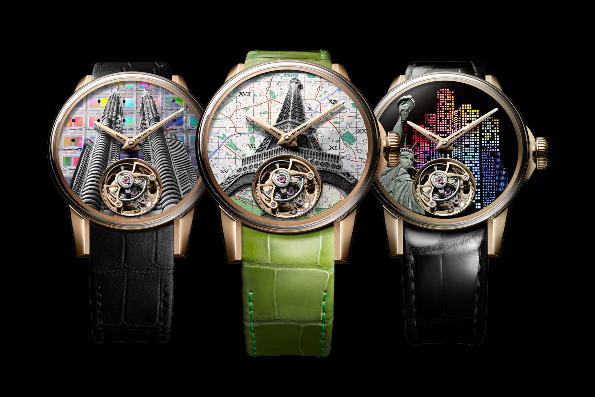 Introducing the Louis Moinet Around the World in Eight Days Unique Set