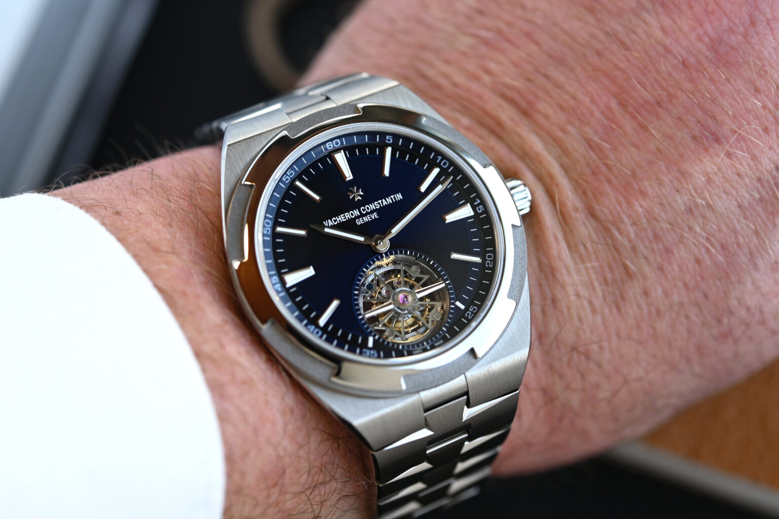 First Look: The New Vacheron Constantin Overseas Tourbillon Titanium