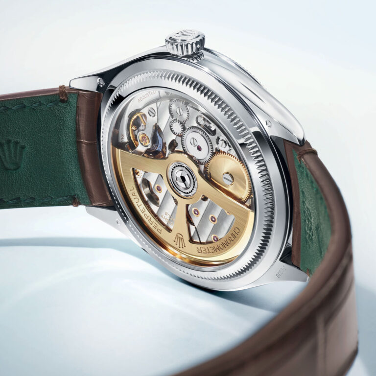 Introducing Rolex Perpetual 1908, In Platinum with Ice-Blue Guilloche dial