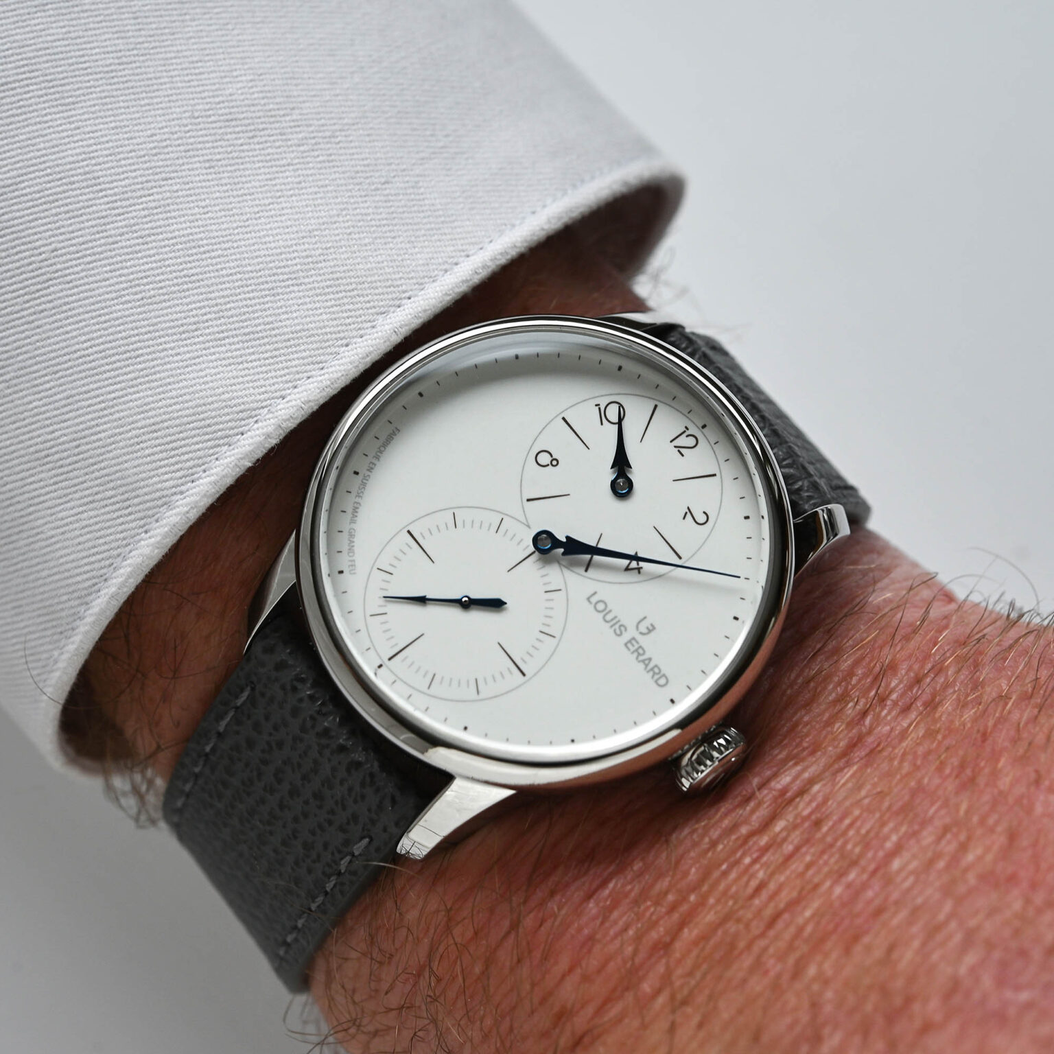 First Look: The Louis Erard Regulator Grand Feu Enamel