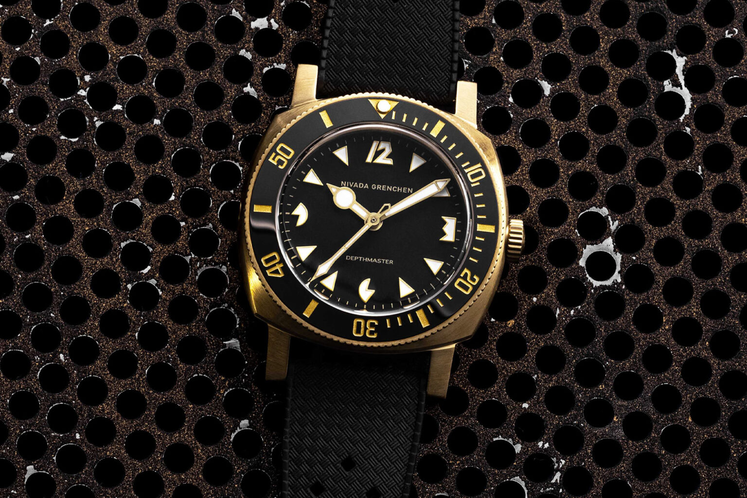 Introducing: The Powerful Nivada Depthmaster Pac-Man now in Bronze