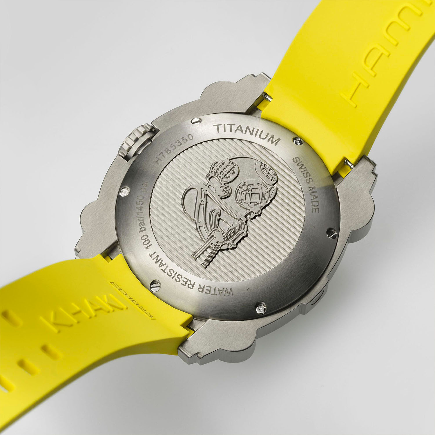 Introducing: The Yellow/Titanium Hamilton Khaki Navy BeLOWZERO