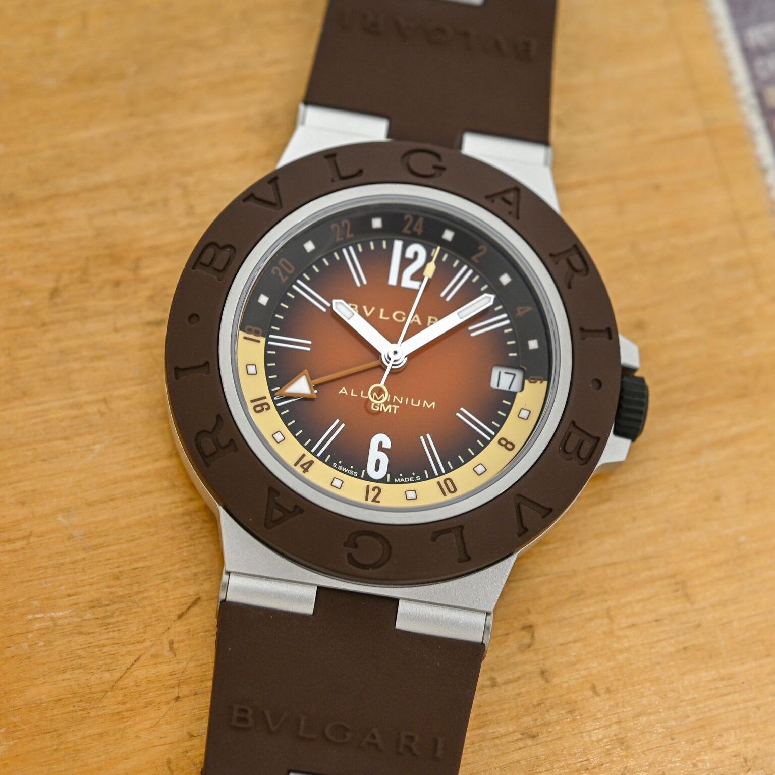 First Look: The Bulgari Aluminium GMT x Fender Limited Edition