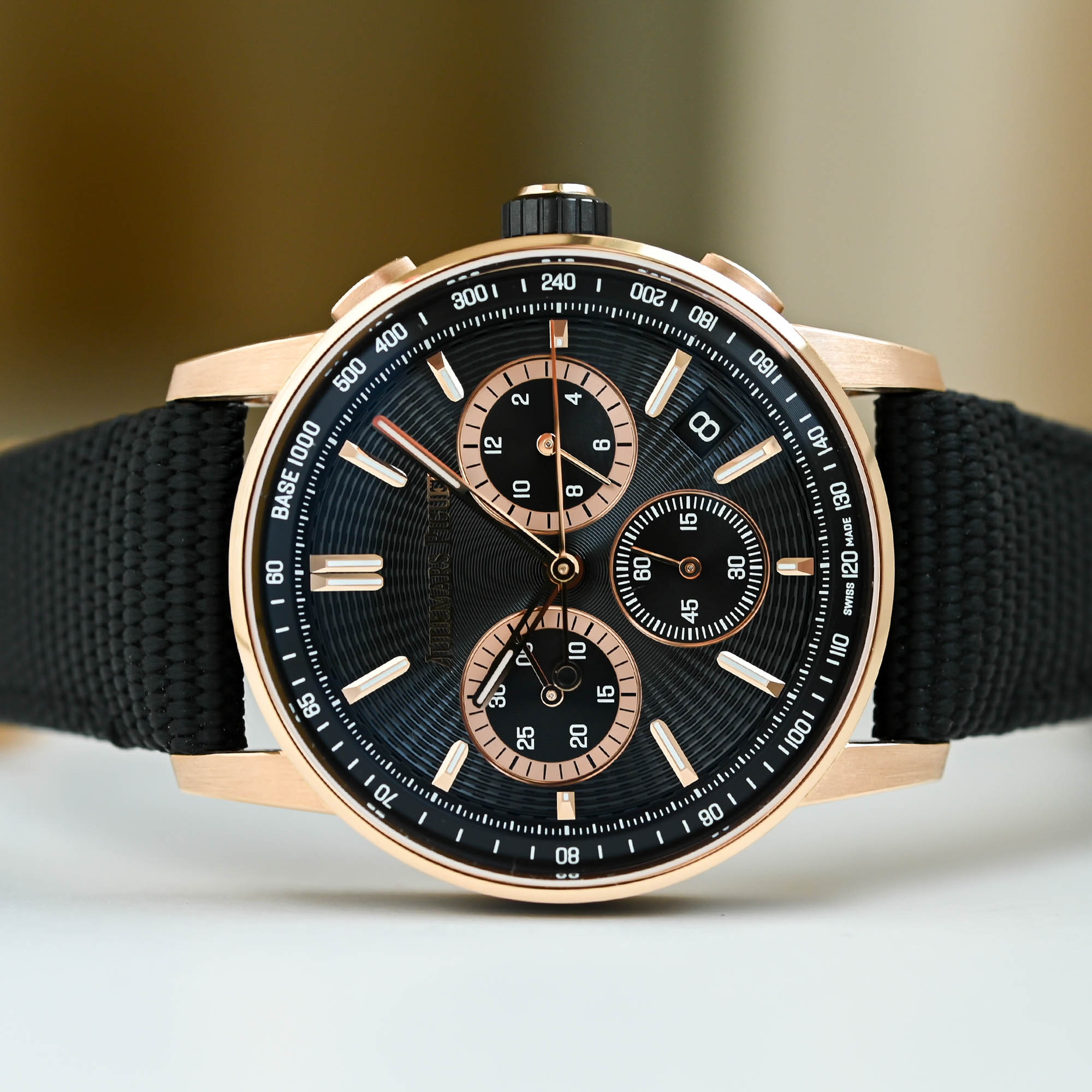 The Black & Gold Code 11.59 By Audemars Piguet Selfwinding Chronograph