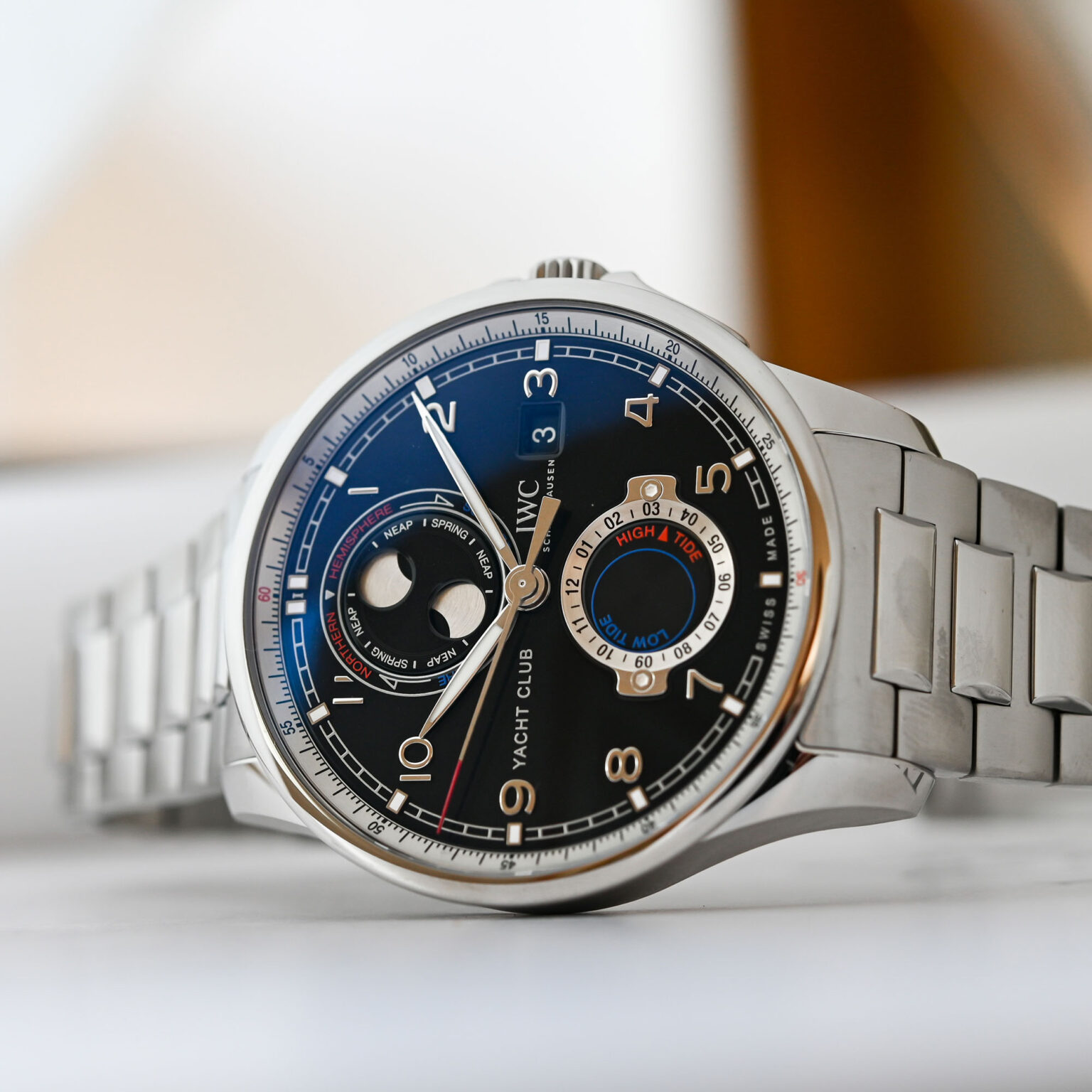 First Look: The Updated IWC Portugieser Yacht Club Moon & Tide, The ...