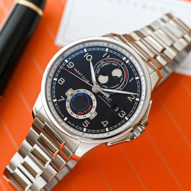 First Look: The Updated IWC Portugieser Yacht Club Moon & Tide, The ...