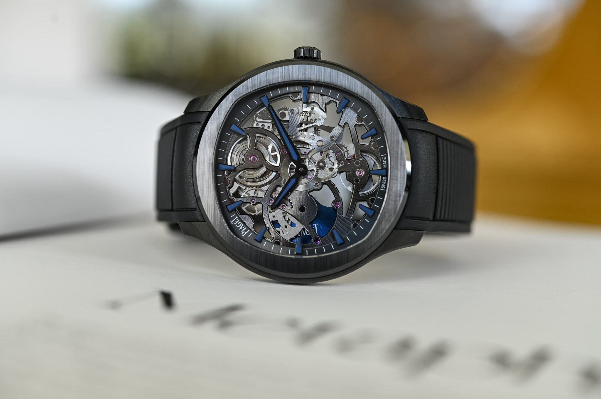 First Look: The New Piaget Polo Skeleton Ceramic