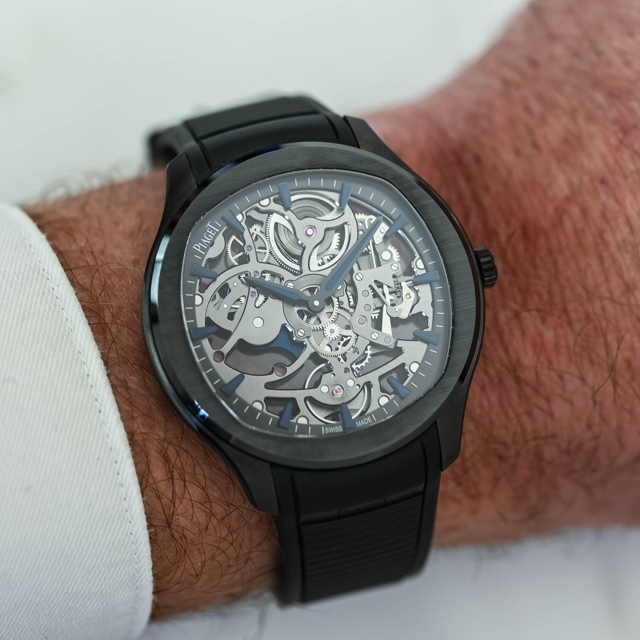 First Look: The New Piaget Polo Skeleton Ceramic