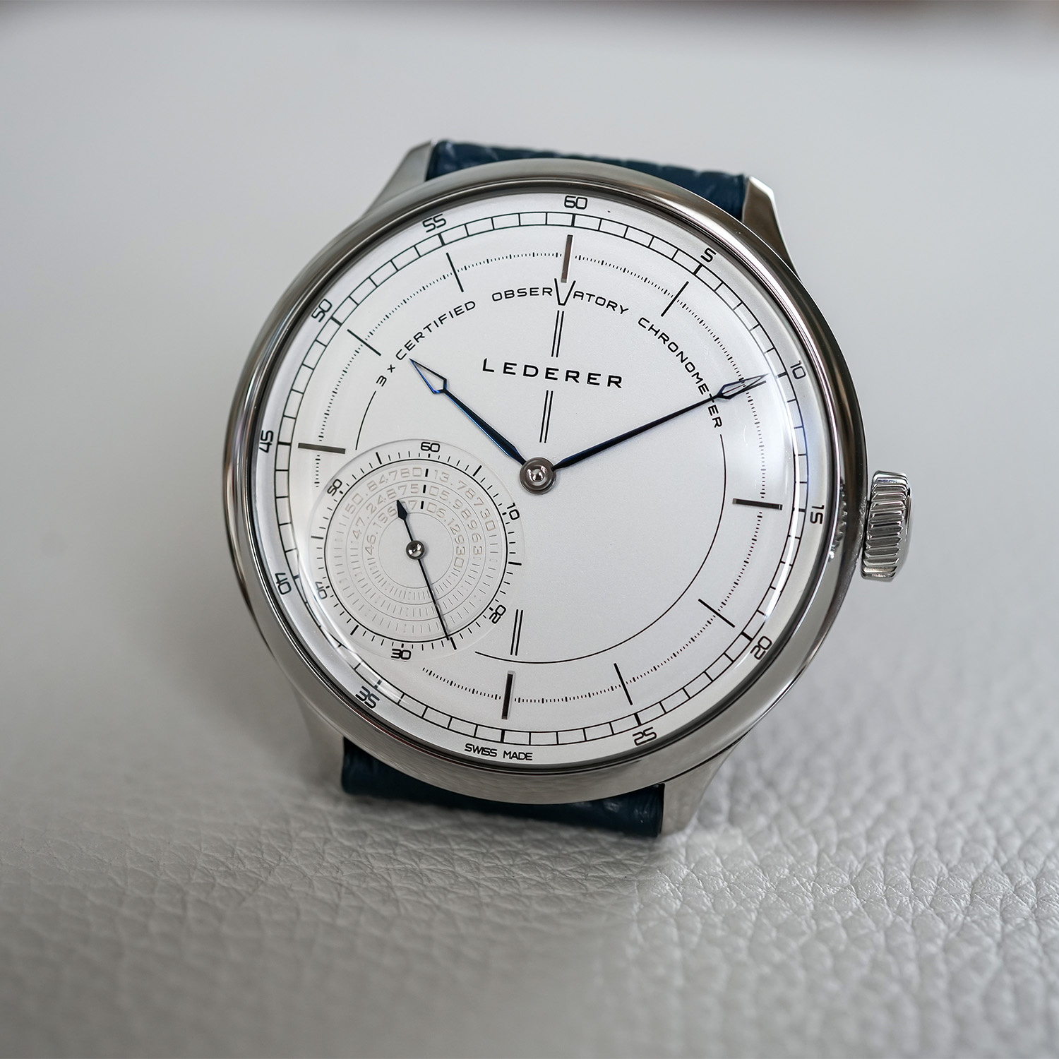 Hands-On: The Lederer Three-times Certified Observatory Chronometer