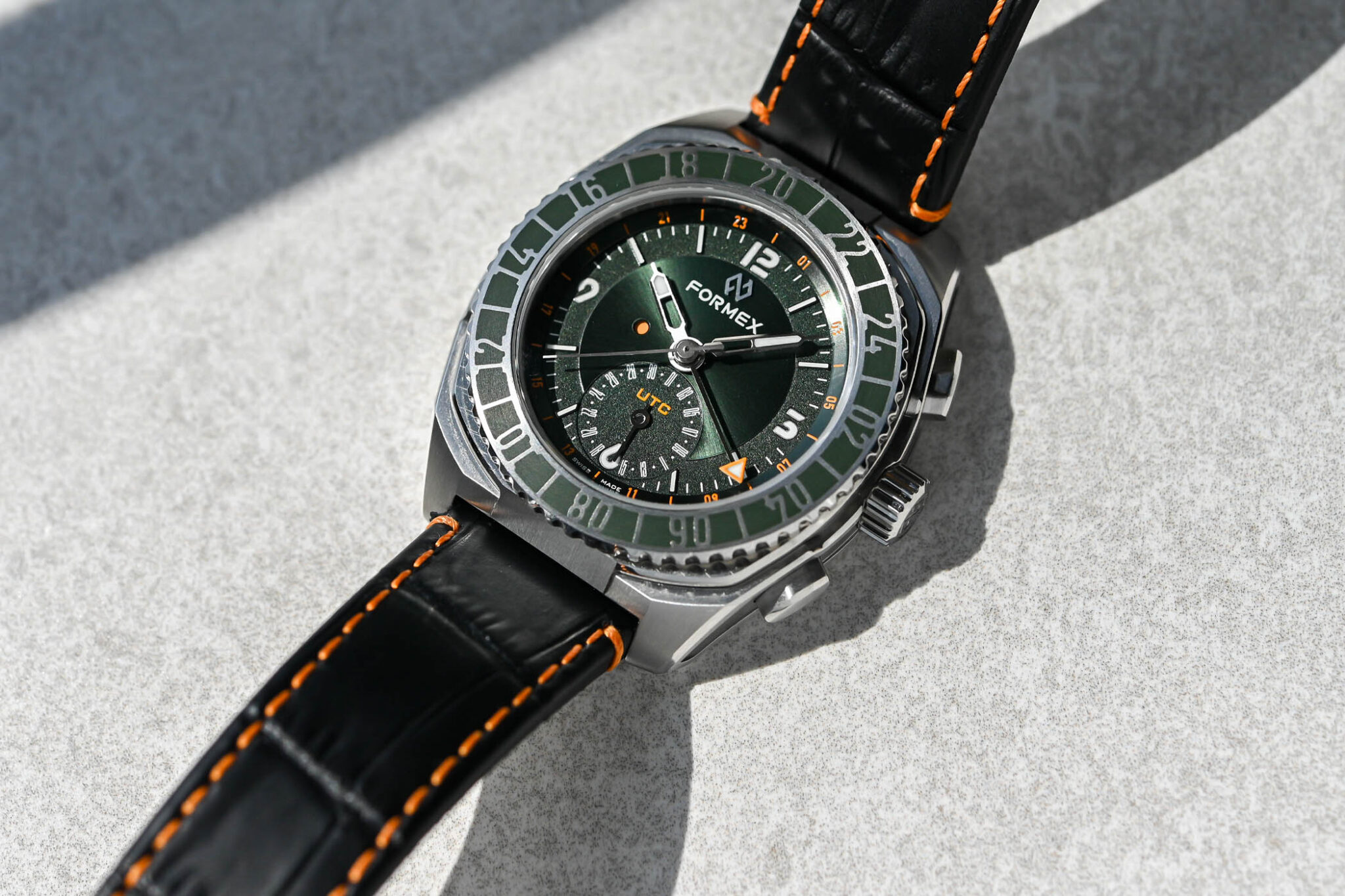 First Look: The New Formex Stratos UTC, An Intuitive True GMT Watch