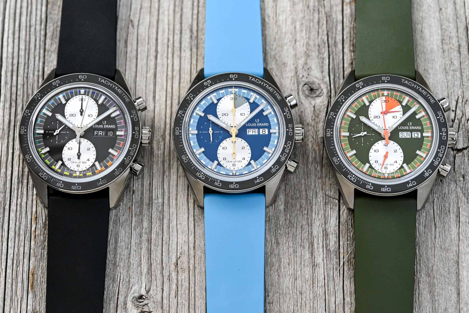 First Look: The New and Colourful Louis Erard 2300 Chronograph Sport in ...