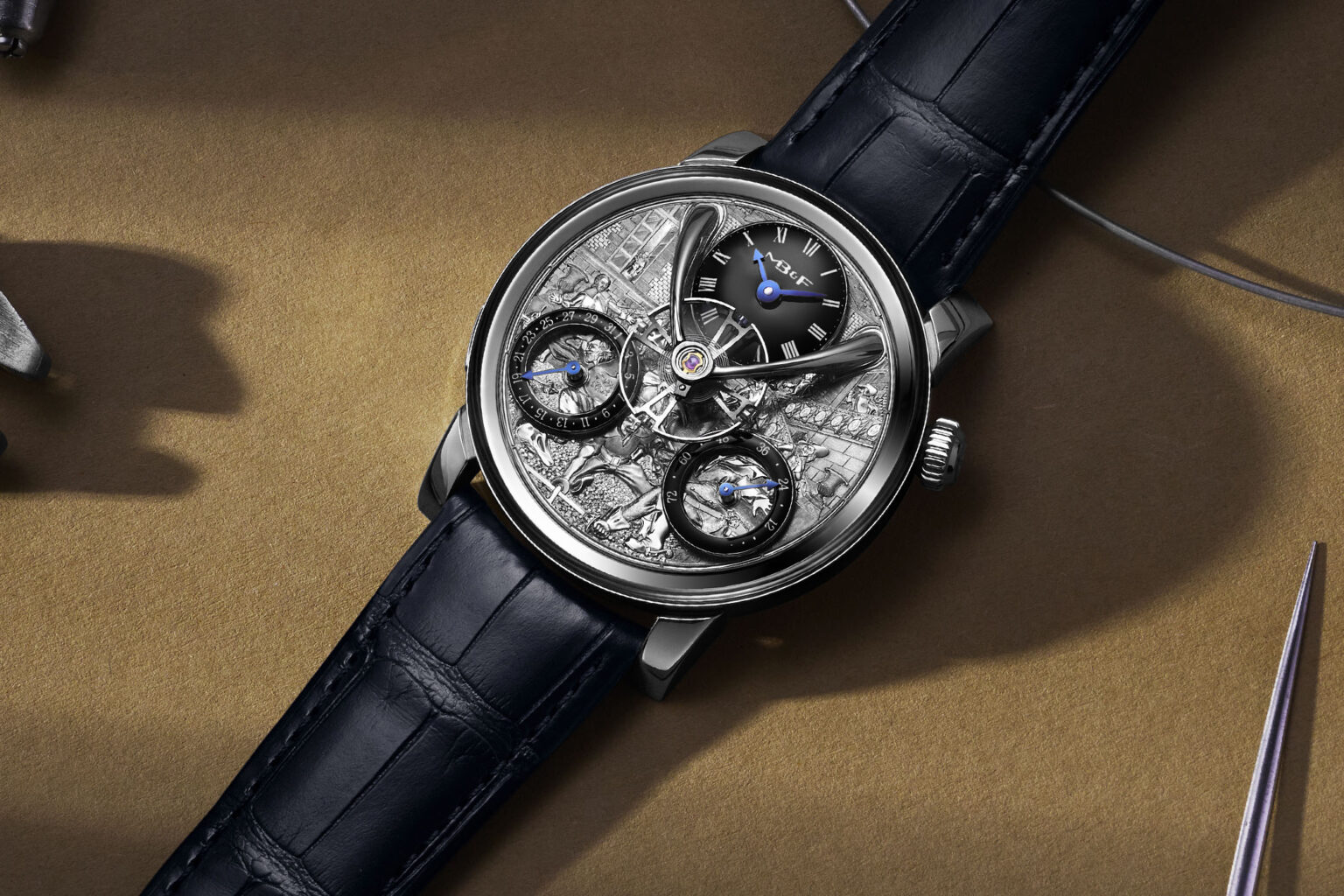 Introducing: The Engraved MB&F LM Split Escapement x Eddy Jaquet