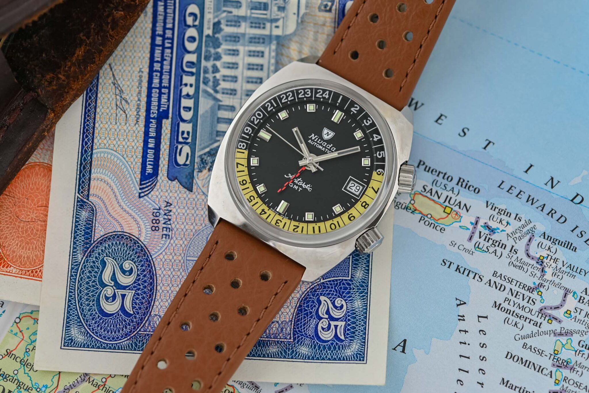 First Look: The new Nivada Grenchen Antarctic GMT, a Remake of the ...