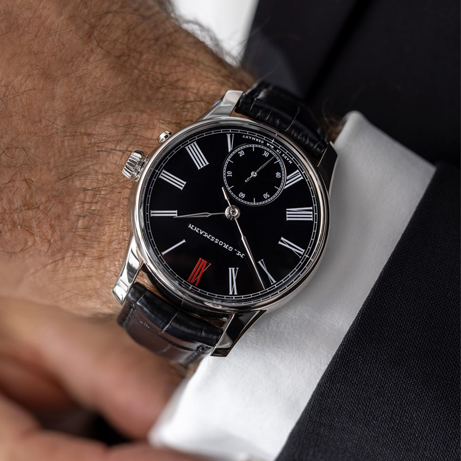 Introducing: The Handsome Moritz Grossmann Enamel Roman Vintage