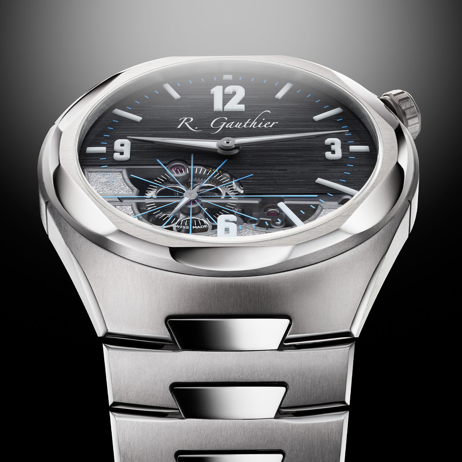 Introducing: Black Dials for the C by Romain Gauthier Titanium