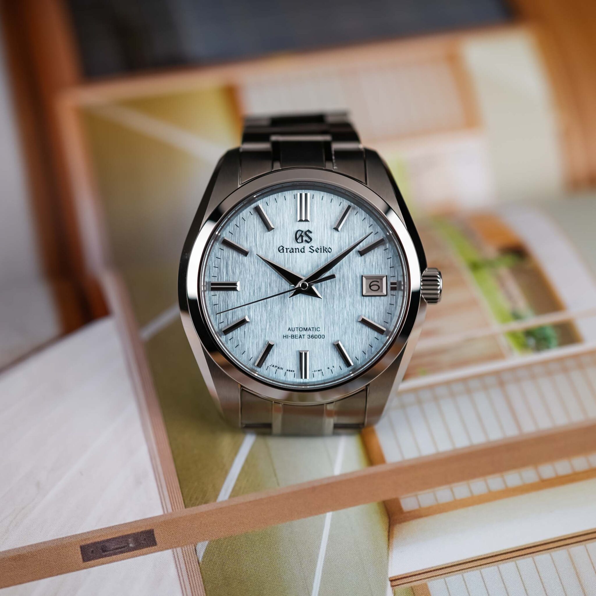 First Look: The Grand Seiko Icefall Returns, with the 40mm Titanium SBGH349