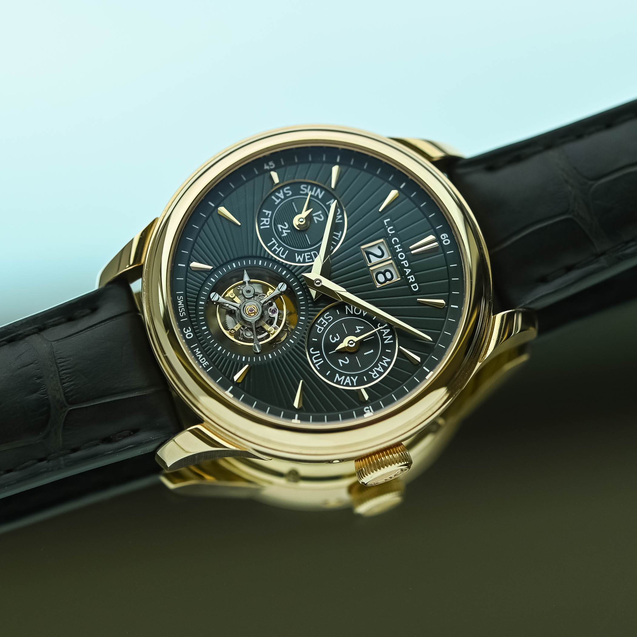 First Look: The new Forest Green Chopard L.U.C Flying T Twin Perpetual
